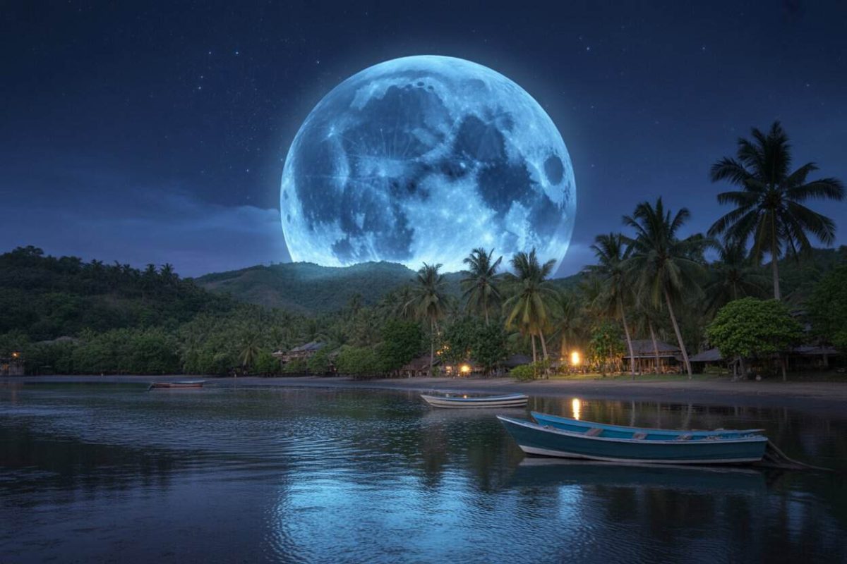 Indonesia Witnesses the Rare May Thirty-First, 2026 Blue Moon Across ...