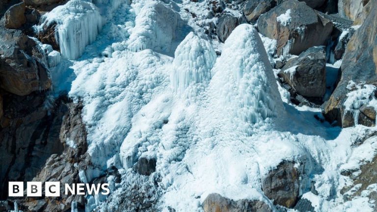 The artificial ice pyramids saving India's mountain villages – BBC ...